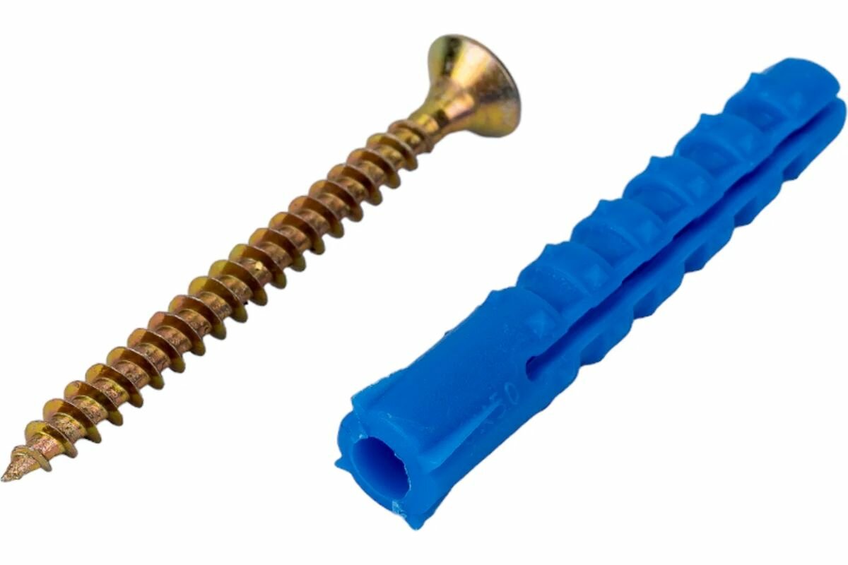 Набор крепления плинтусов VIPкрепеж 8/50 дюбель ежик 14шт/14шт 23908 VIP