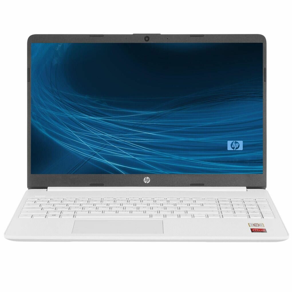 15,6" Ноутбук HP Laptop 15S-EQ1279UR (2X0N9EA) белый - 1920x1080, IPS, AMD Athlon Gold 3150U, ядра: 2 x 2,4 ГГц, 4 ГБ, SSD 256 ГБ, AMD Radeon Graphics, Windows 10 Pro