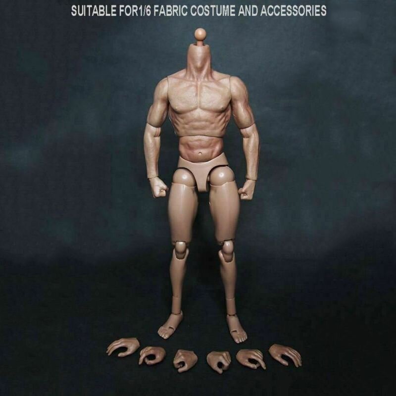 Action figure body exceptional 12 inch muscular male for artistic creations