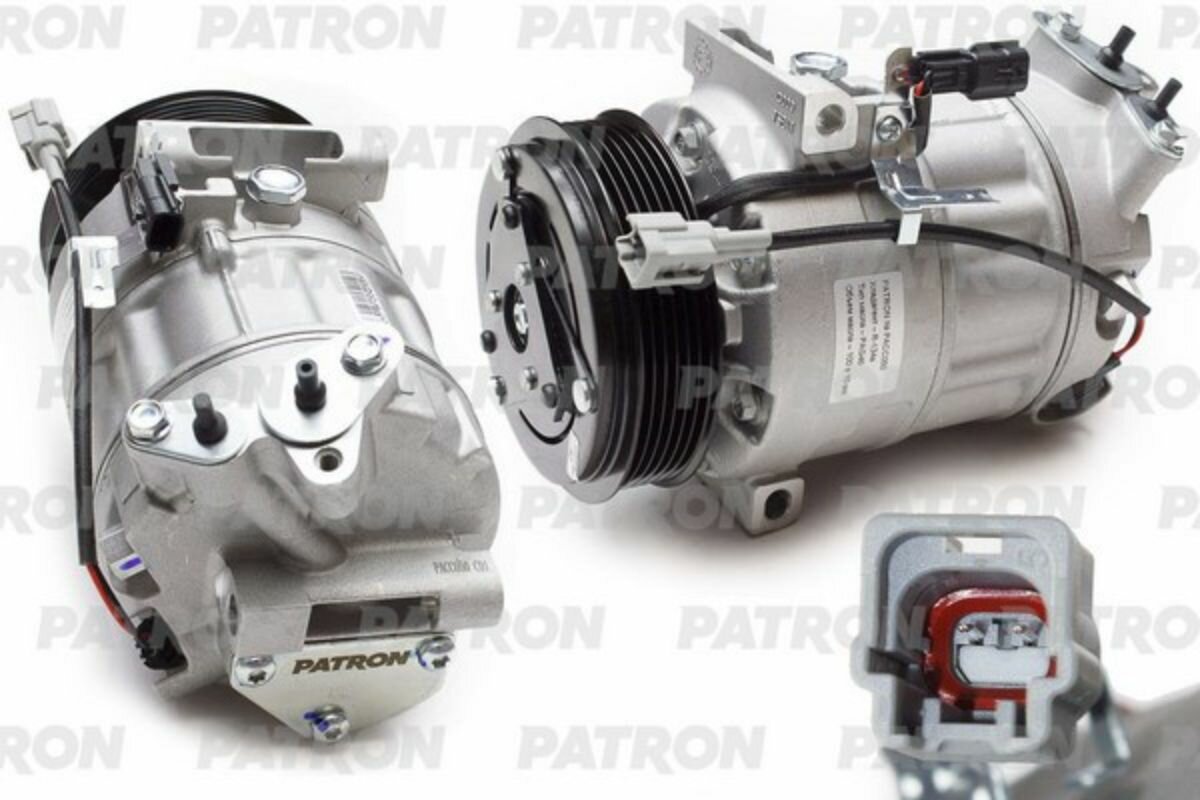 Компрессор кондиционера, для Ниссан Х-Трейл Т31 (2.0), Рено Дастер (2.0), Лагуна 3