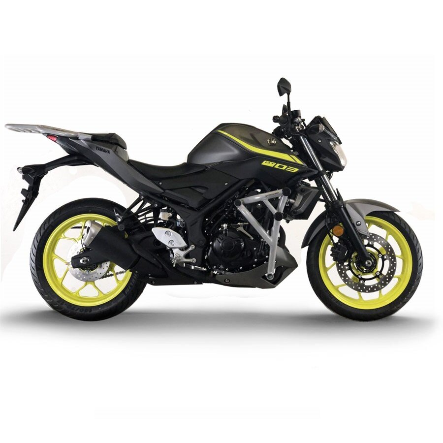 Клетка на мотоцикл YAMAHA MT-03 2016-2024 DAMPER, черный матовый цвет