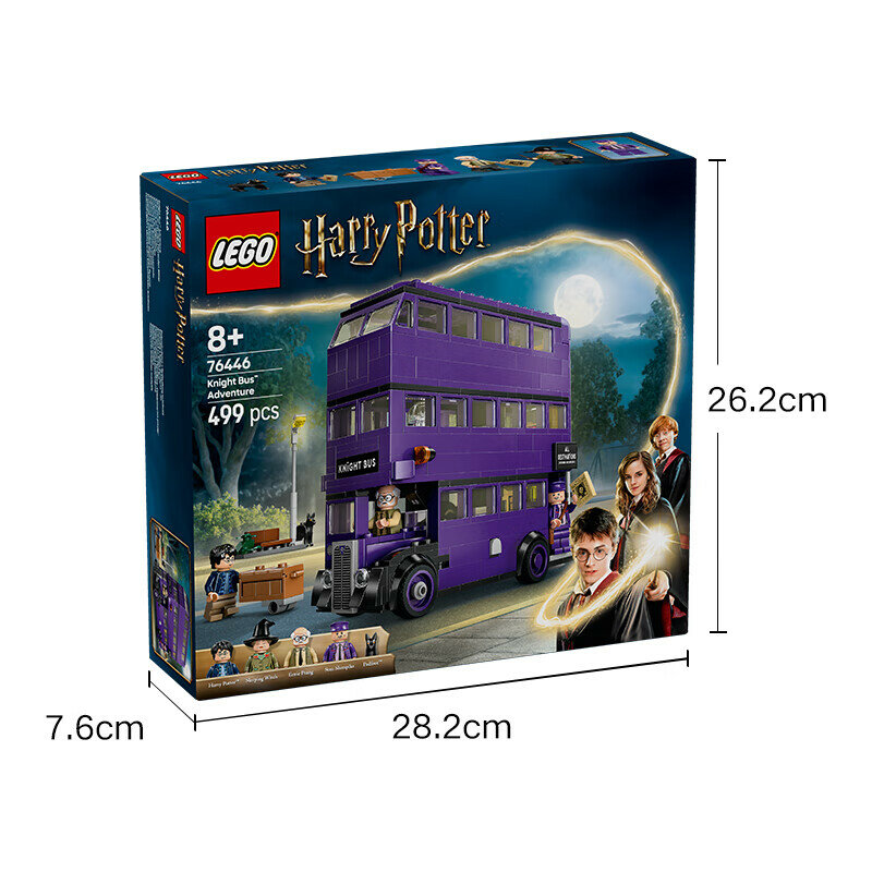 LEGO Harry Potter 76446 Knight Bus Adventure Building Kit, Boys Girls Kids Toy Birthday Gift