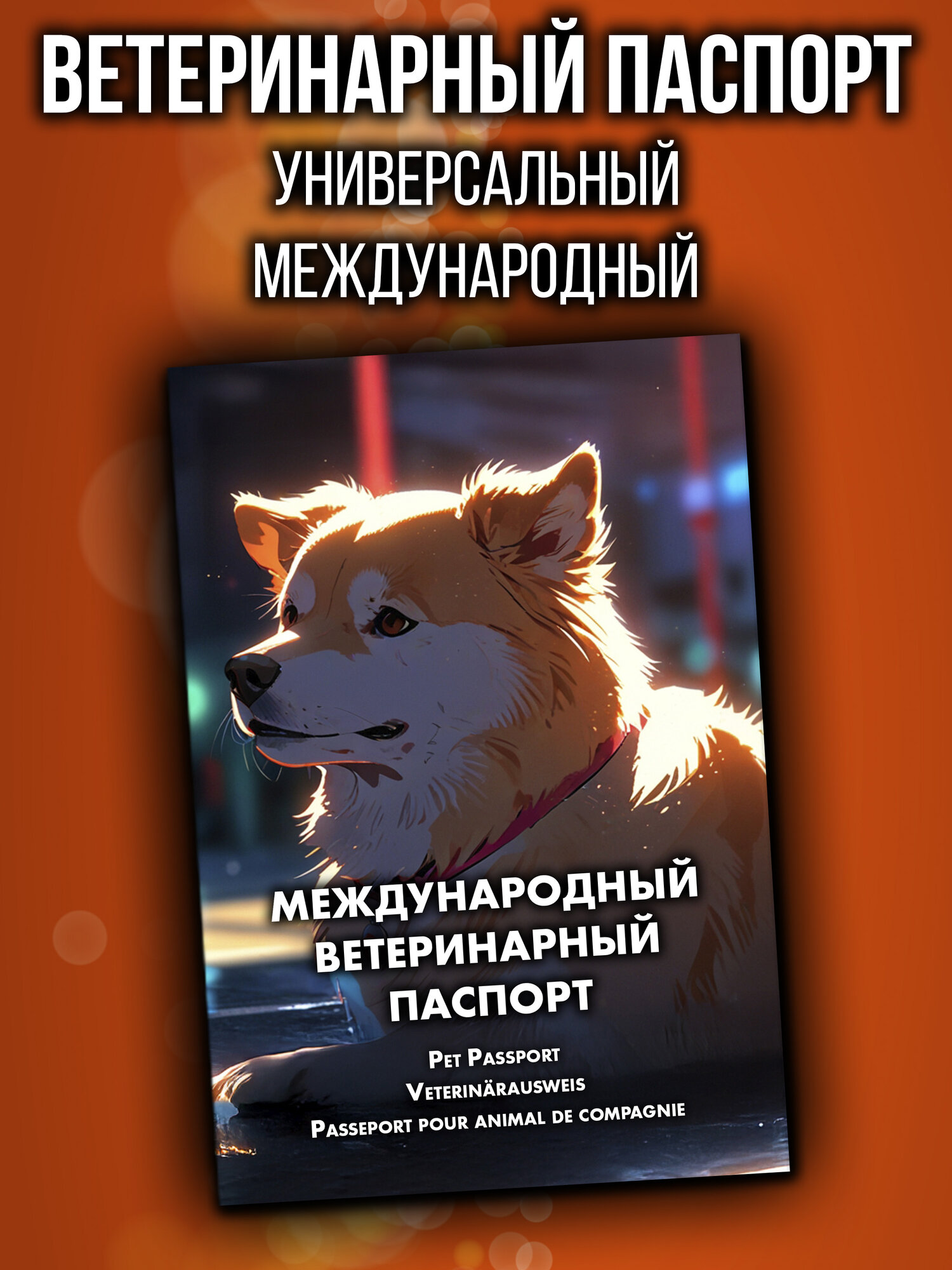 Ветеринарный паспорт для кошек и собак, международный