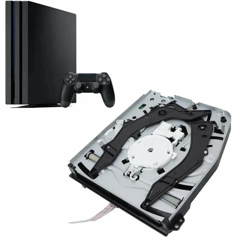 Замена DVD-привода, для PlayStation 4, пластик, металл, 1 шт.