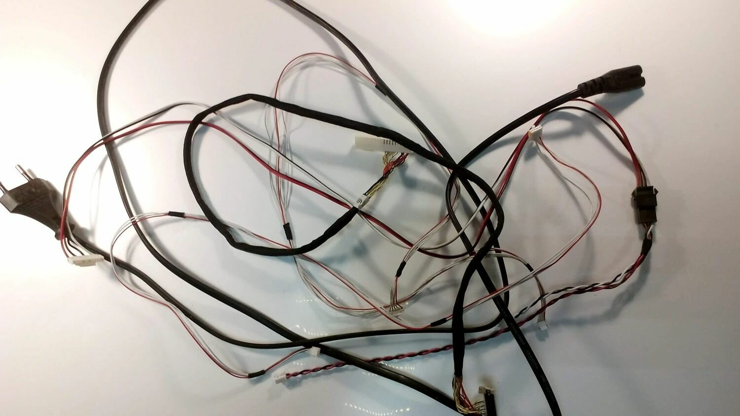 LVDS 46-60HA65-AABN1G + Комплект межплатных шлейфов + Кабель питания 2 pin для Fltv-32C11 V1P10 Lcd Телевизор Fusion Шлейф арт. 8459