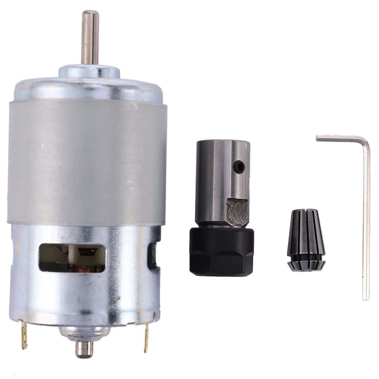 SRIWEN 2020 775 DC двигатель 12-24 В шарикоподшипниковый шпиндельный двигатель с удлинителем ER11 разделочный нож для фрезерных станков с ЧПУ DIY