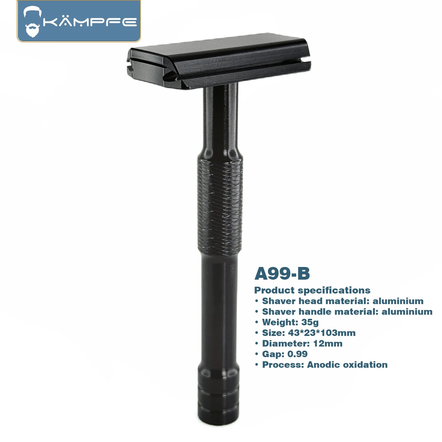 KAMPFE A99 Attack 30° Бритва A99-Black