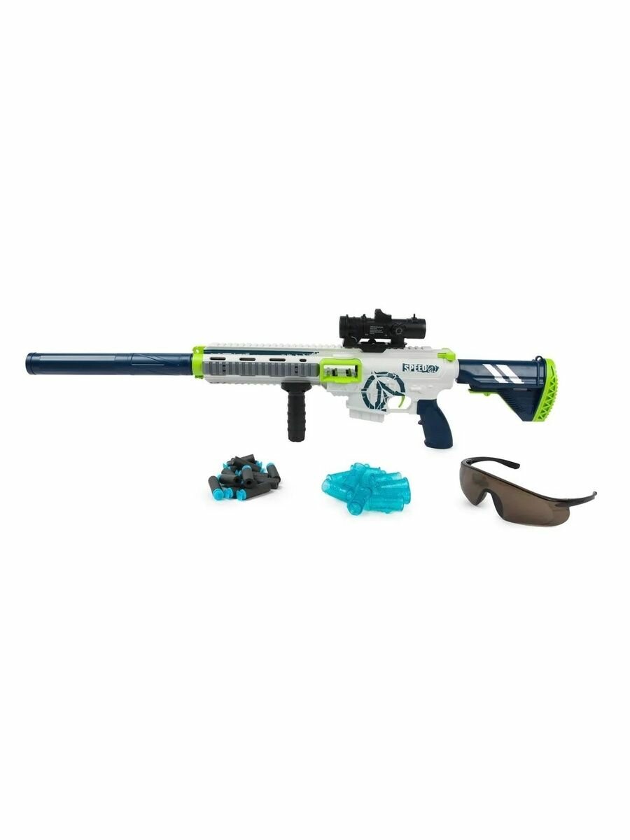 Бластер / Игрушка автомат / белый, TechFurnFUNGUN