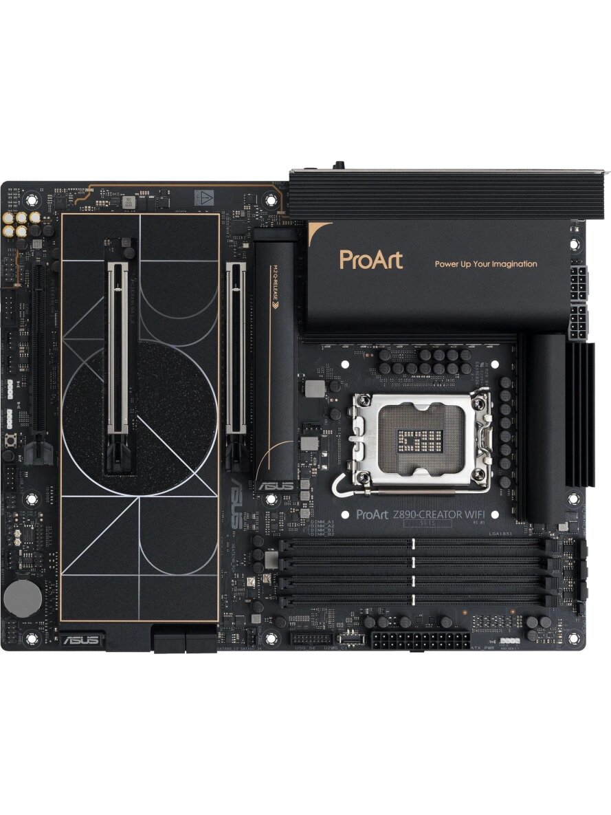 Материнская плата Asus PROART Z890-CREATOR WIFI, Soc-1851, Intel Z890, ATX