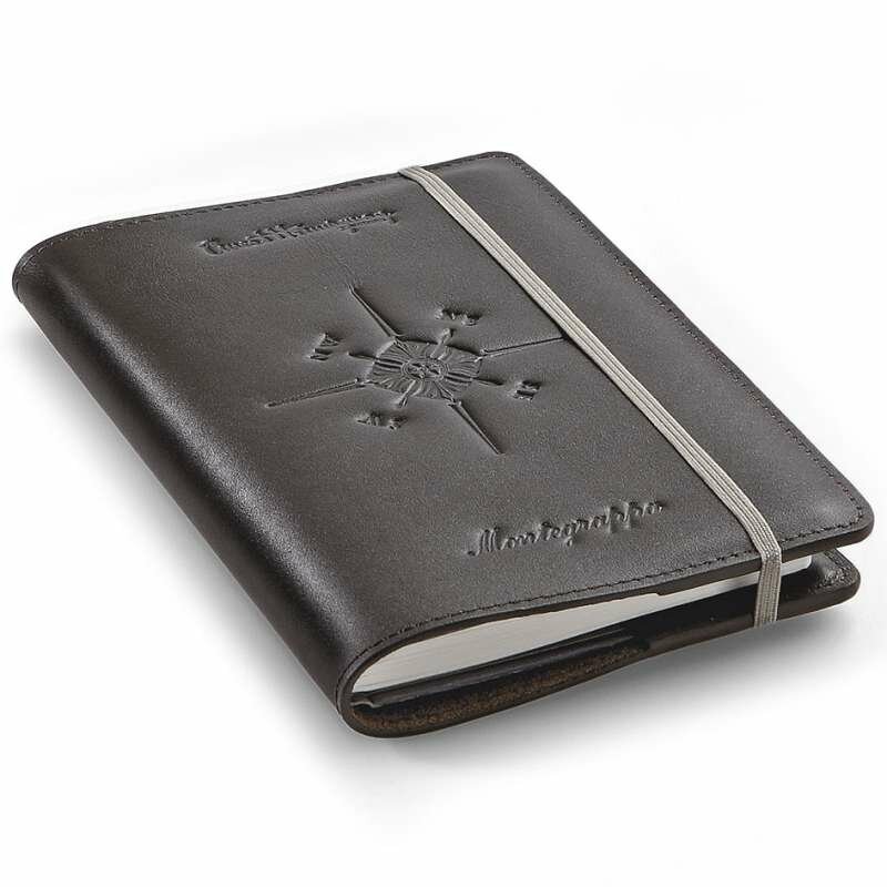 Кожаный блокнот Montegrappa Hemingway Medium А6. Артикул IPHGLCM0