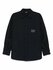 Куртка EMPORIO ARMANI Logo-patch shirt jacket, размер S, blue