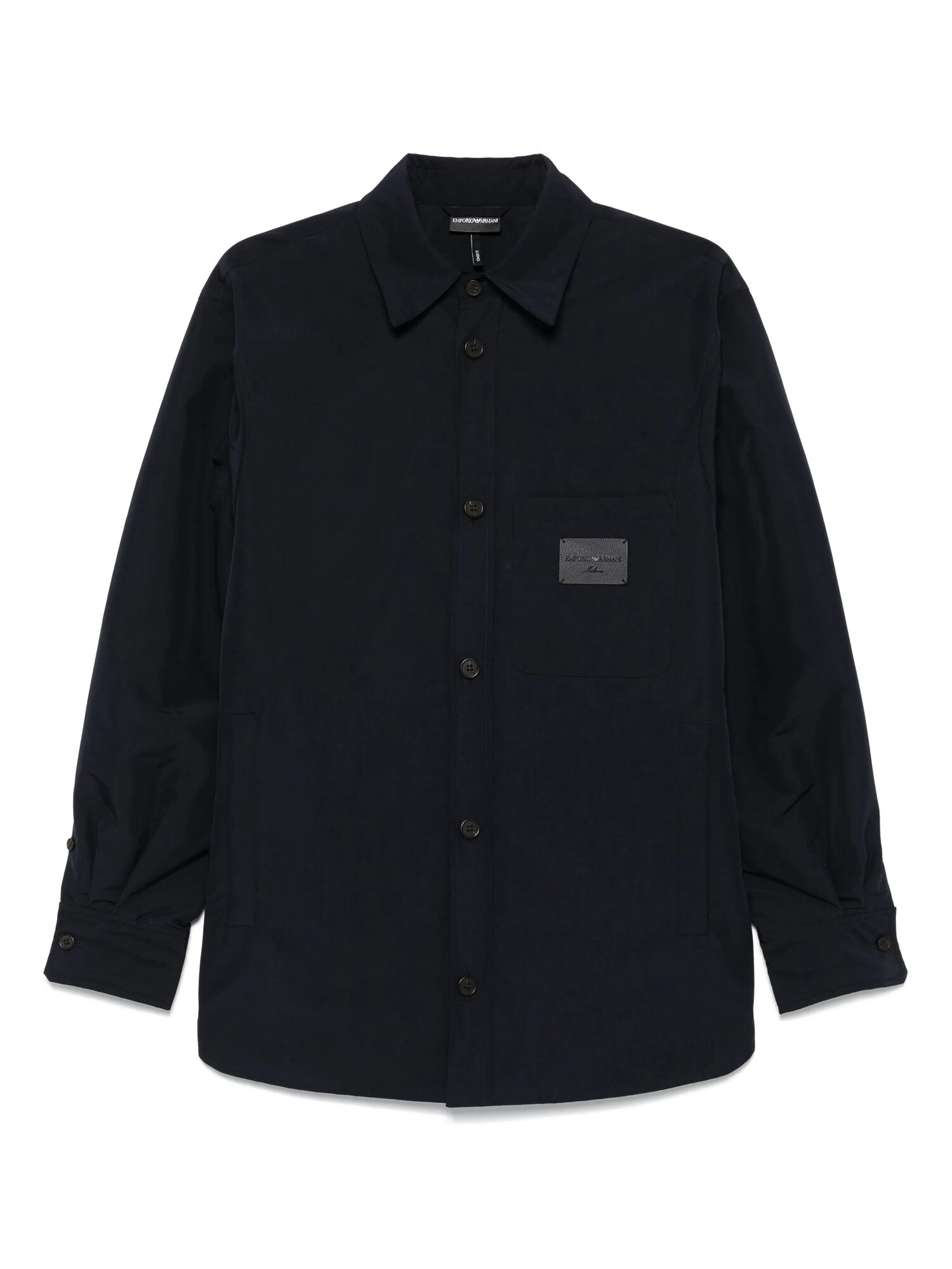 Куртка Logo-patch shirt jacket
