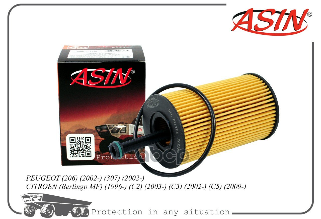 Фильтр масляный ASIN арт. ASINFL2247