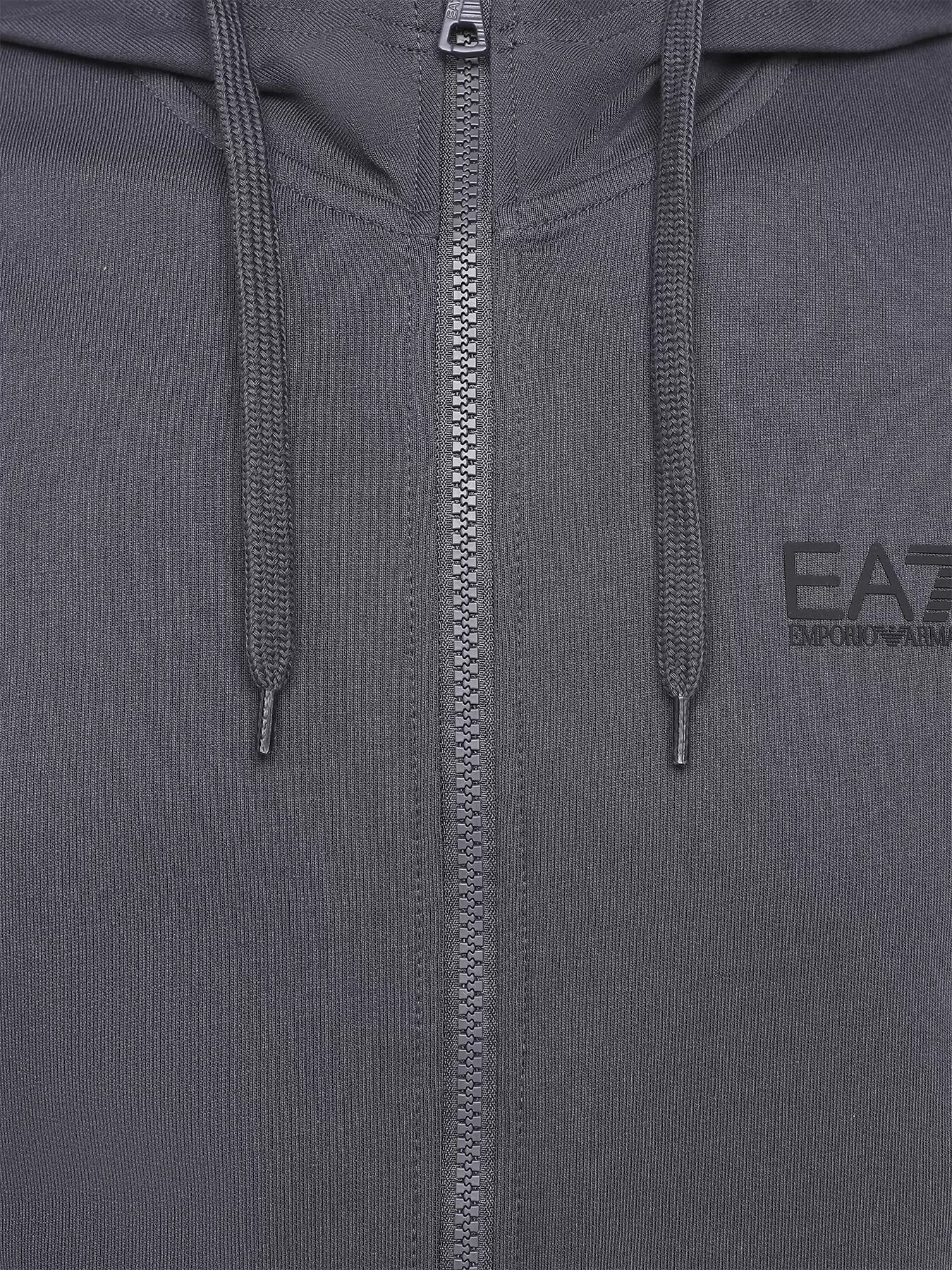 Толстовка EA7 EMPORIO ARMANI, размер XL, , темно-серый — фото 1