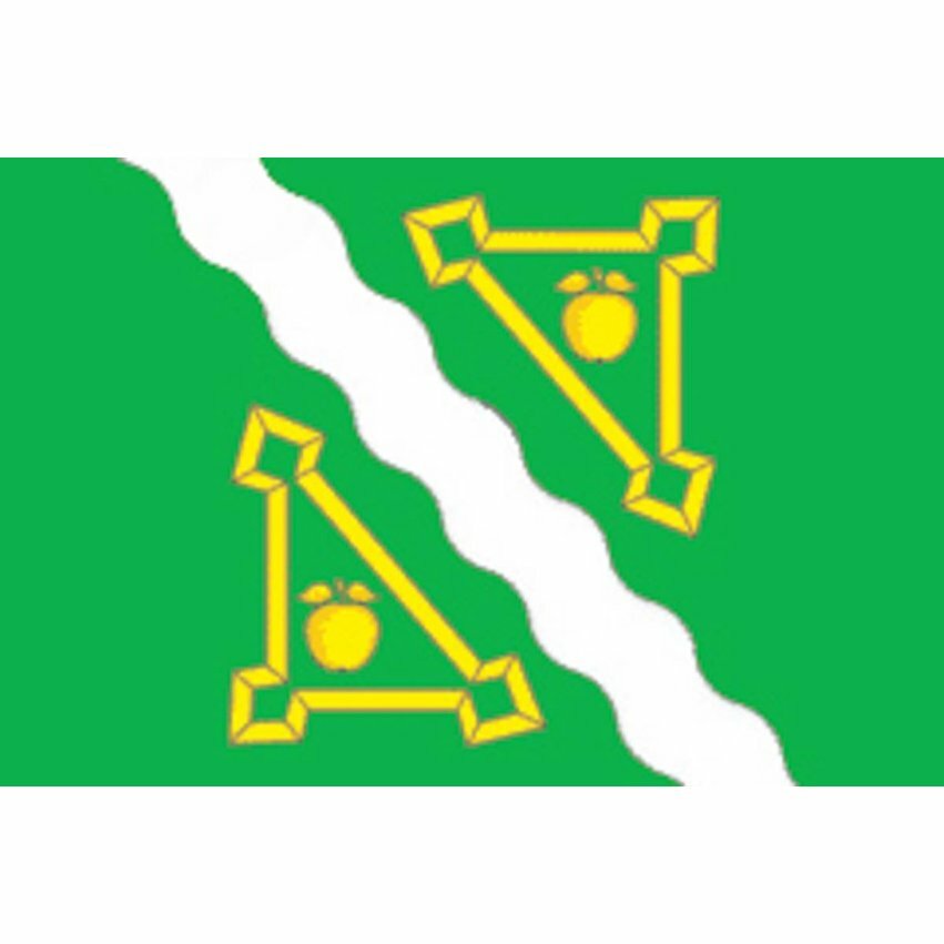 Флаг Григорьевского сельского поселения (Краснодарский край) 135x90 см.