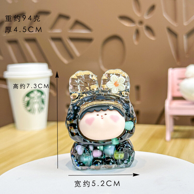 【Эксклюзив для магов】Горячий товар на TikTok M Bean Little Flower Лилит Масляные молочные бобы Жидкий песок DIY аксессуары Модное украшение для игр