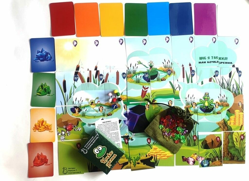 Трансформационная игра "Кочка зрения или Шоб я так жил!", автор: Татьяна Воргуль