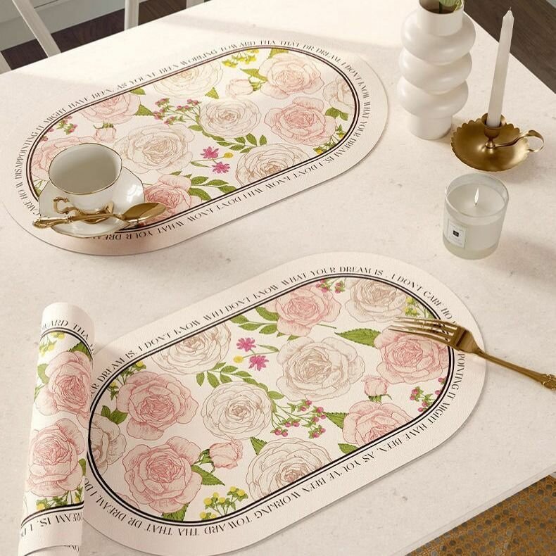 Плейсматы на стол прямоугольные 30х40 см, 1 шт.