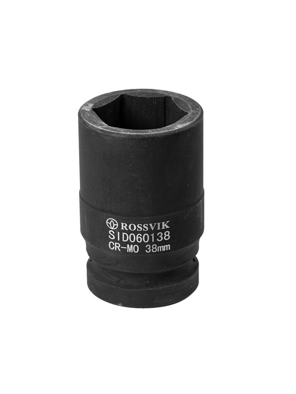 Головка торцевая ударная 1" (38) "Rossvik" (высокая, 6 граней)