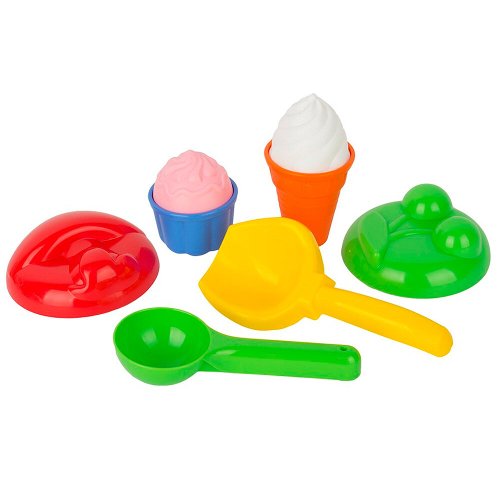 Песочный набор Стром Вкусняшки 4 формочки совок ложка У388