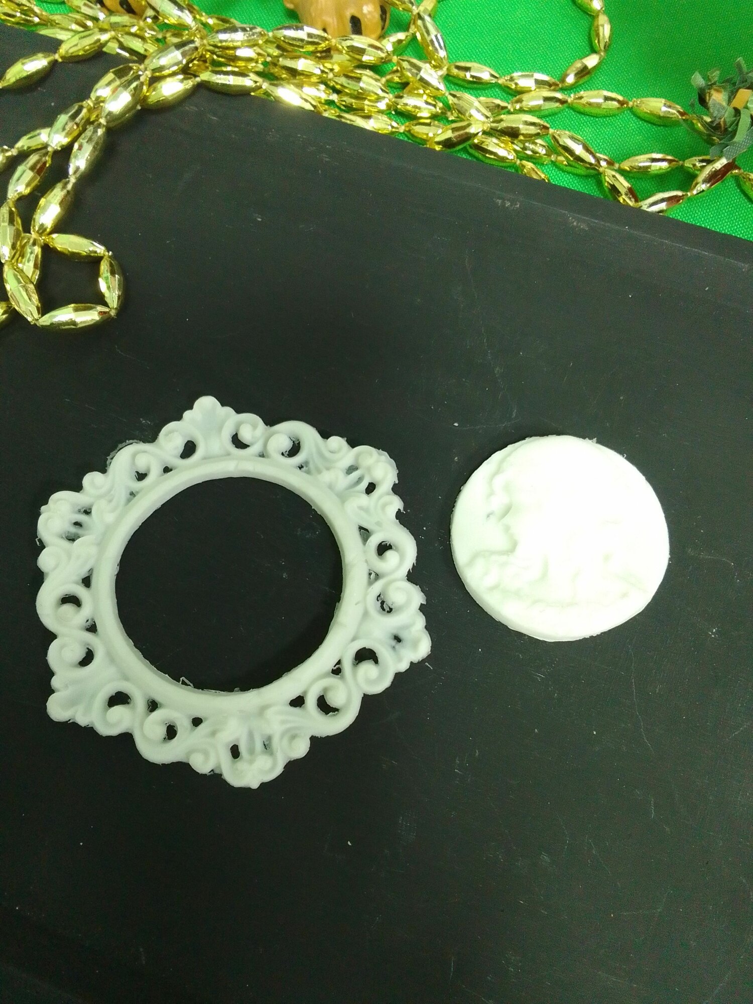 Объёмный декор- Гибкая Лепнина для творчества Рамка, ручная работа, для декупажа,6+