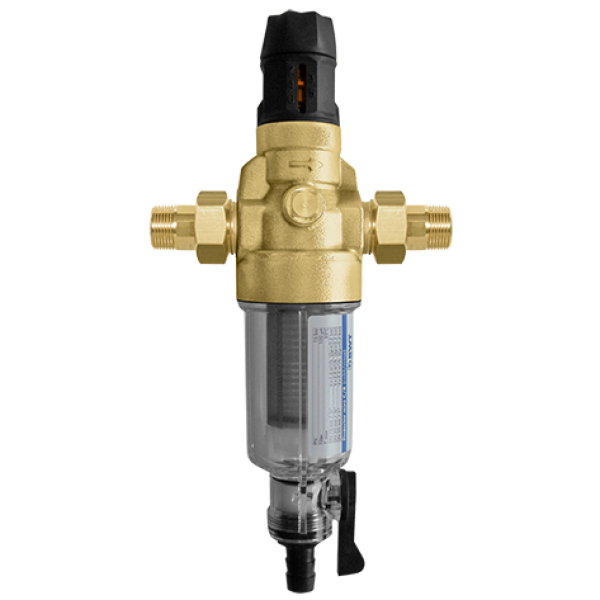 Фильтр BWT Protector Mini 1/2", с редуктором, прозрачный, для холодной воды