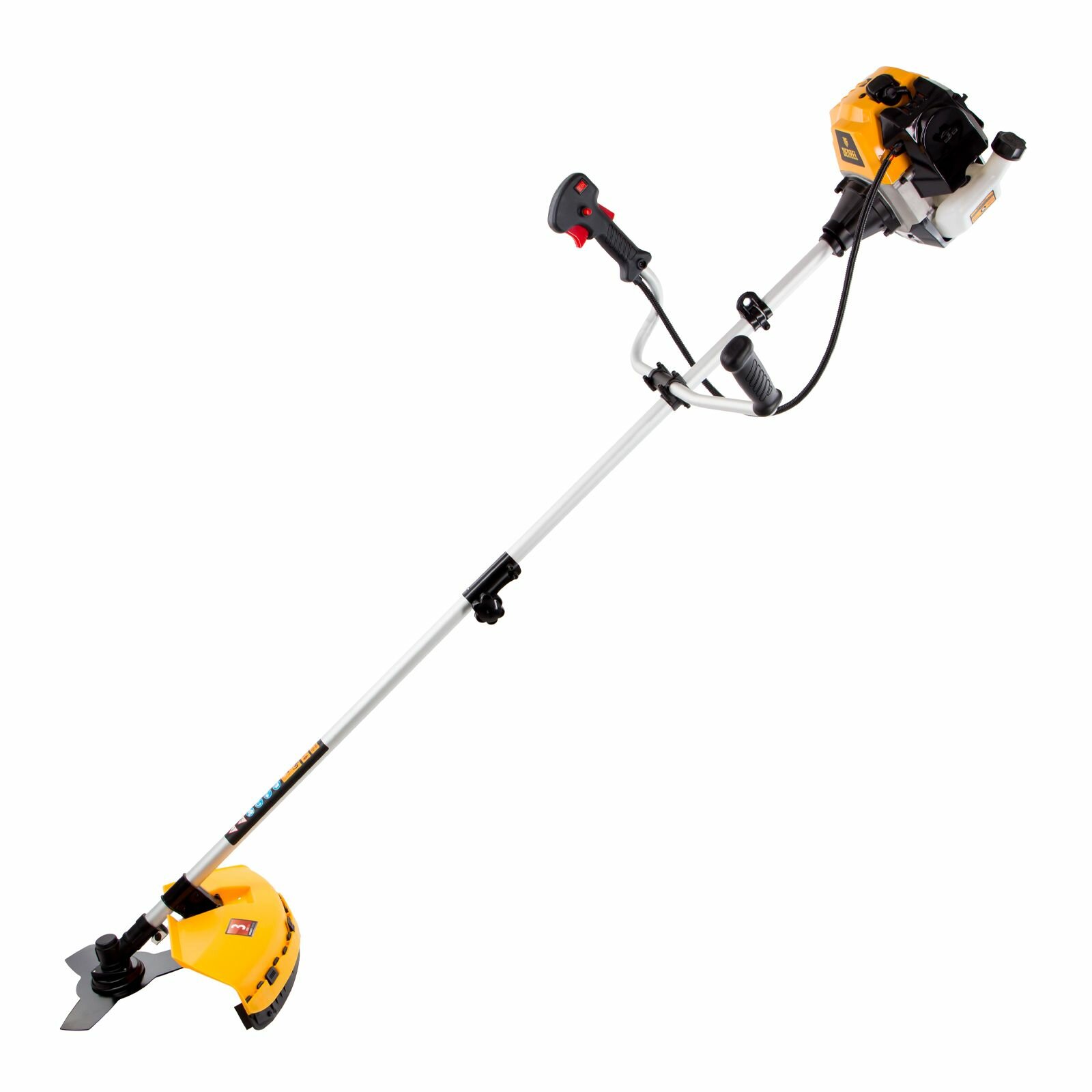 Триммер бензиновый DENZEL DR-43S, 43 см3, с разъемной штангой из 2 частей (96274)