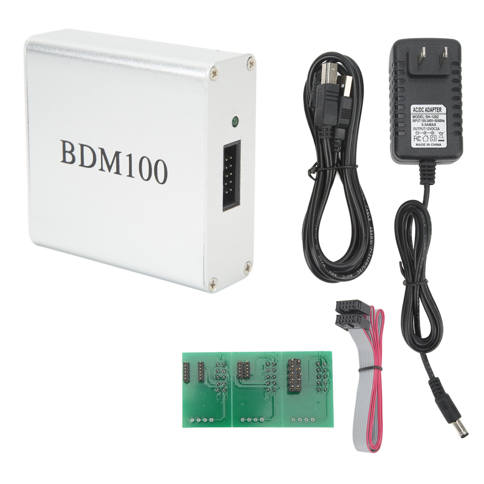 Программатор ЭБУ BDM100 с адаптером V1255, диагностический инструмент для автомобилей.