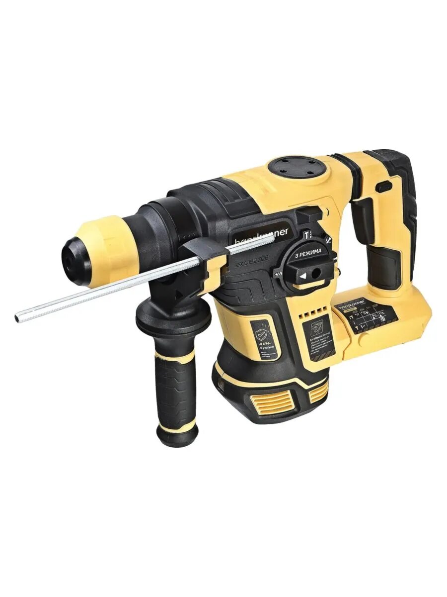 Hanskonner Перфоратор аккумуляторный 18 В 1200 об/мин HRH1827BL