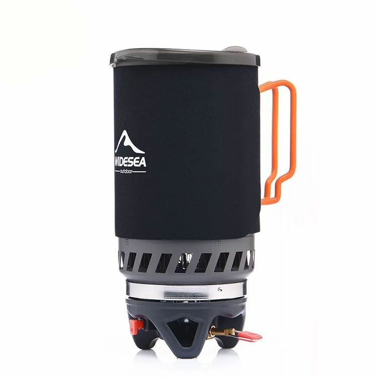 Джетбойл Widesea WSJC-001. Туристическая газовая кофеварка "все-в-одном" 900 мл