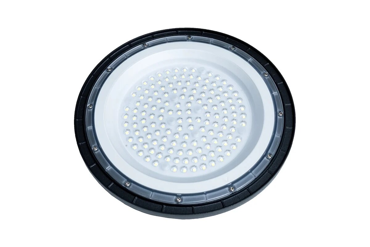 СириусА UFO светильник круглый D255×25 мм 100 Вт 6500K 11000 лм IP65 SUFO-100W-S