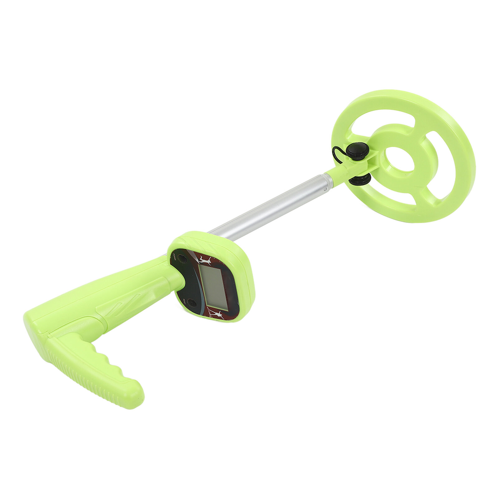 Ручной металлоискатель Водонепроницаемый Легкий Длина Регулируемый Складной Детский Металлоискатель Зеленый