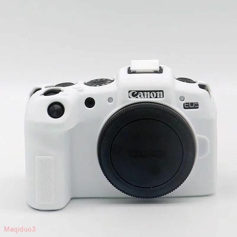 Защитный силиконовый чехол для фотоаппарата Canon EOS RP ультра-тонкая полимерная из мягкого качественного силикона