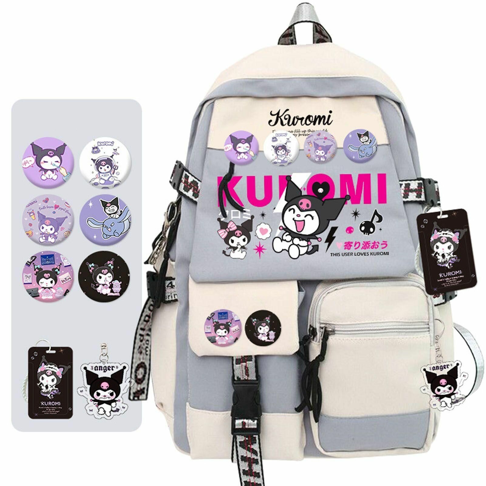 Куроми / Kuromi Сумка школьная детская