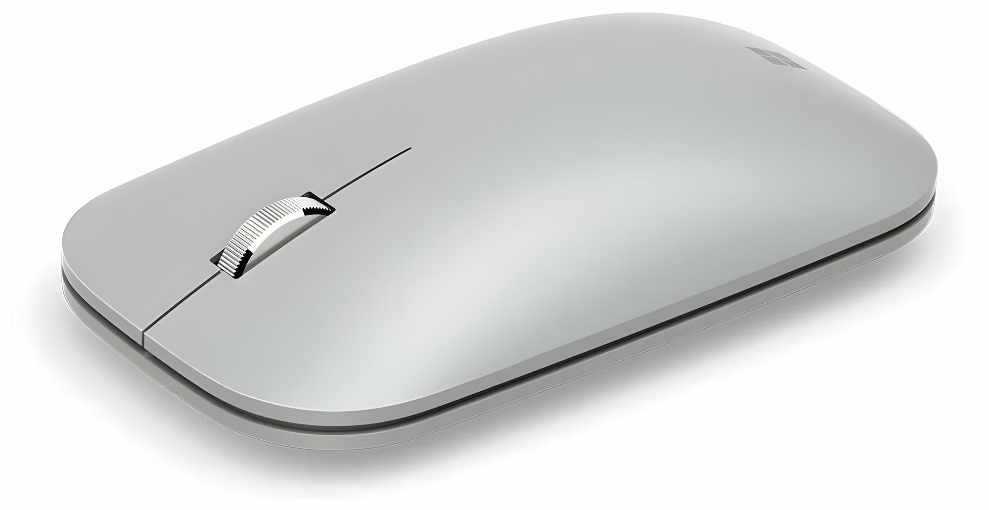 Беспроводная мышь для офиса Microsoft Surface Mobile Mouse, платиновая (Platinum)