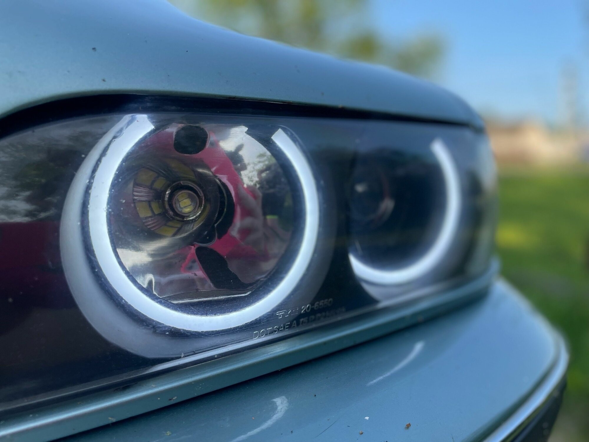 Ангельские глазки BMW 5 E 39 , E 36 , E 46 , E 38 ( Белые)