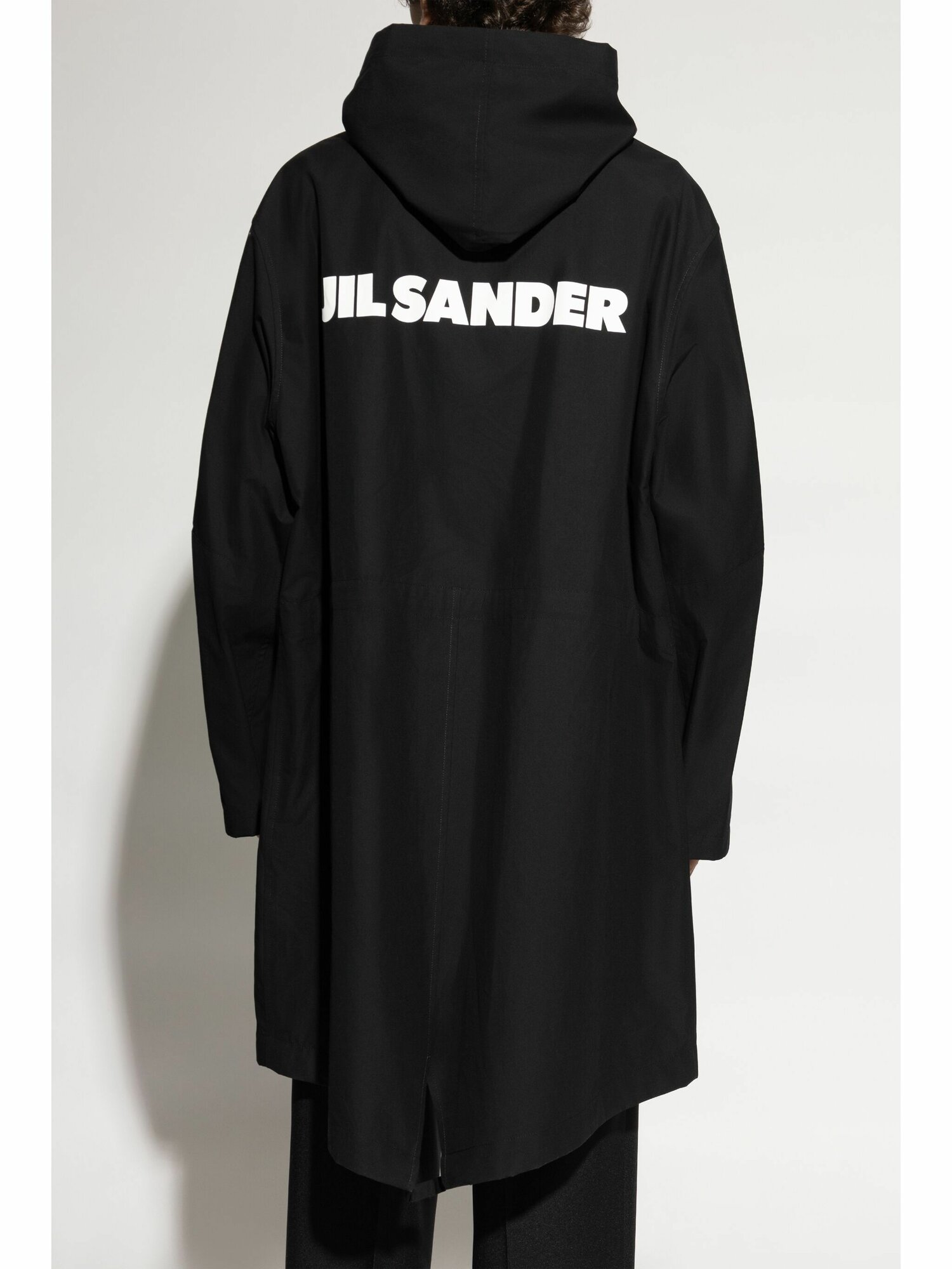 Парка Jil Sander, размер 46 IT, черный — фото 1