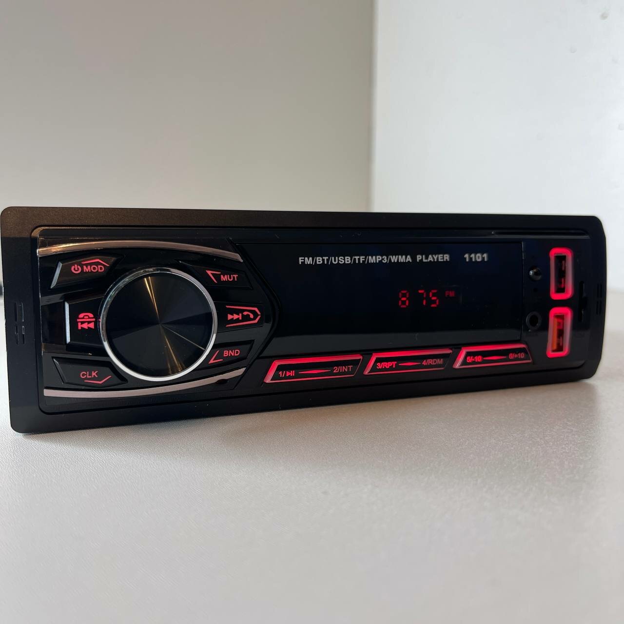 Автомагнитола 1101, диагональ: 1", 1 DIN, 2ГБ/4ГБ