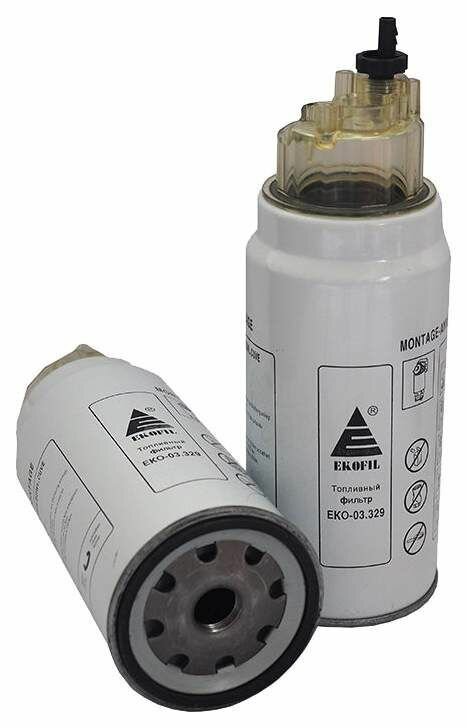 Фильтр топливный КамАЗ, МАЗ грубой очистки топлива (с колбой)