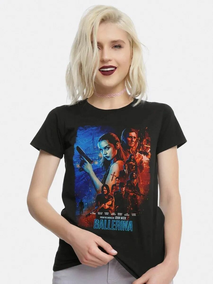 Футболка Design Heroes Балерина / Ballerina / Женская