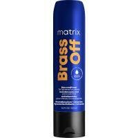 Matrix Total Results Кондиционер для волос Color Obsessed Brass Off, Синий, для нейтрализации оранжевых и медных подтонов, 300 мл