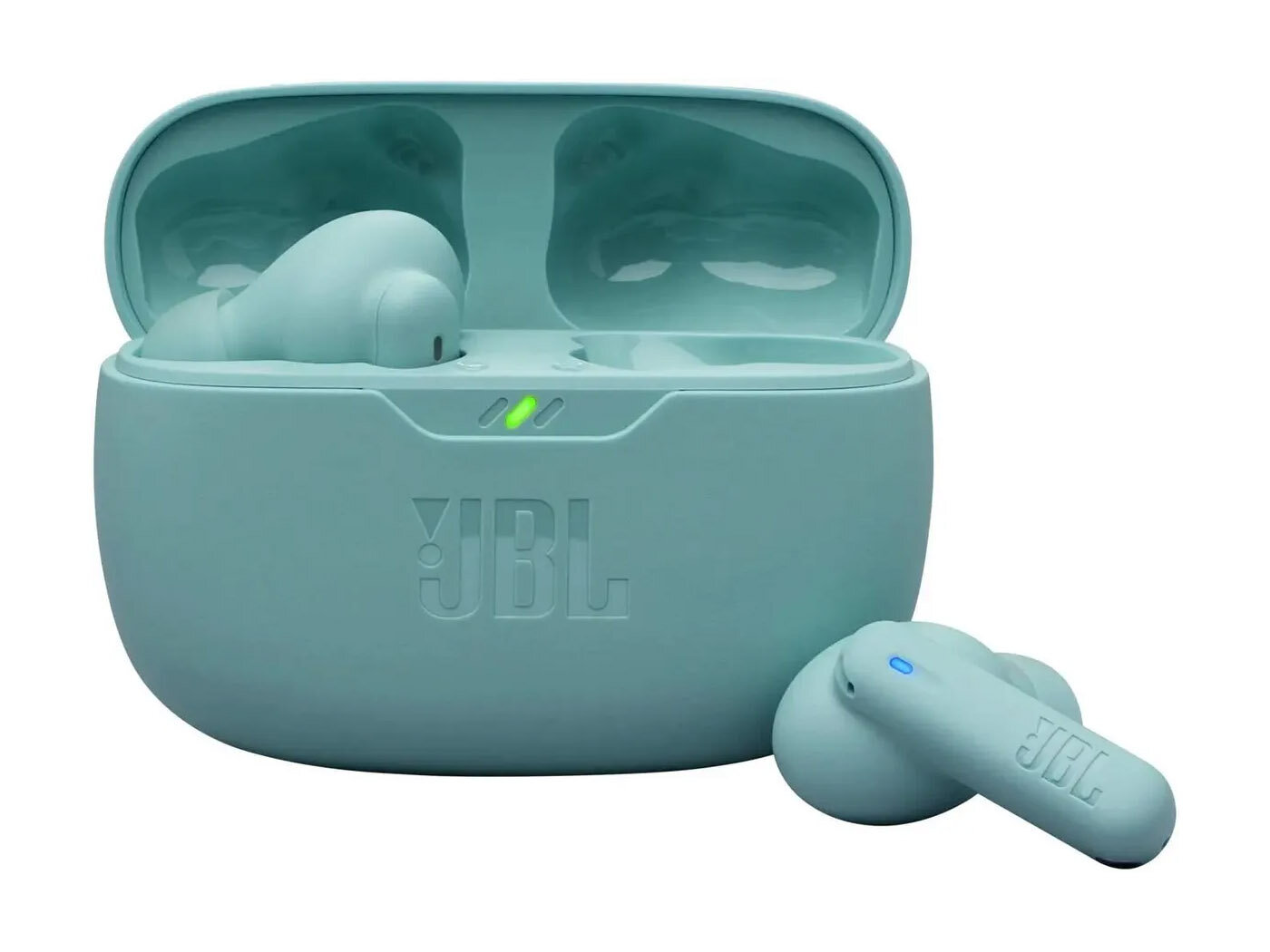 Гарнитура беспроводная (наушники) JBL Wave Beam 2, Bluetooth, 50мАч, Синий, JBLWBEAM2BLU