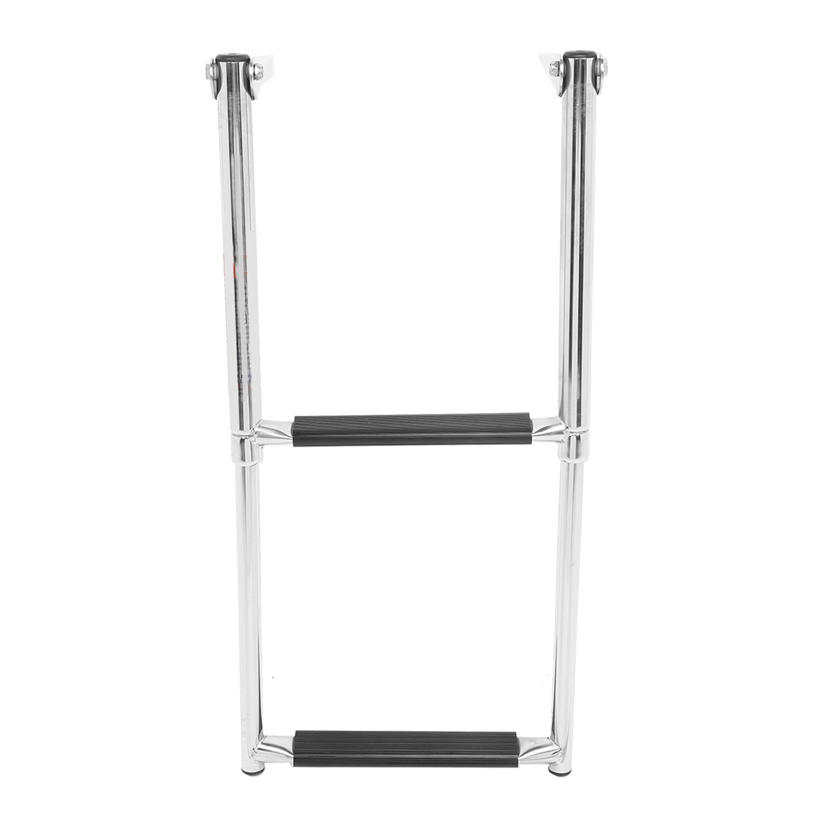 2-ступенчатая противоскользящая выдвижная лестница из нержавеющей стали для лодок, яхт, доков и бассейнов