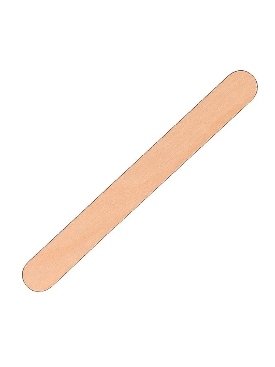 Шпатель медицинский стерильный, 100 шт деревянный для шугаринга, эпиляции, депиляции, тату 150*18*1,6 мм