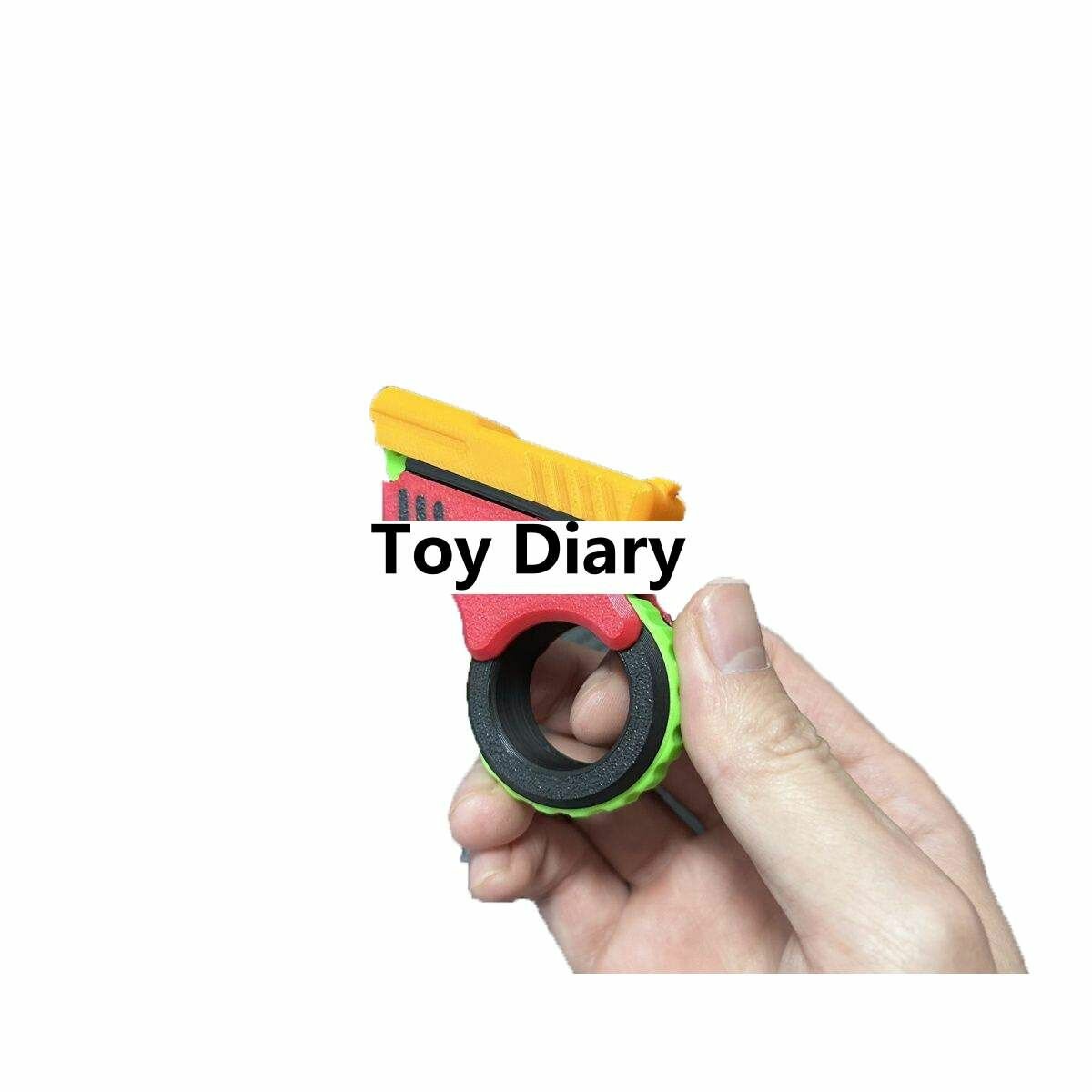 3D-печатная модель револьвера M1911 Игрушка для снятия стресса