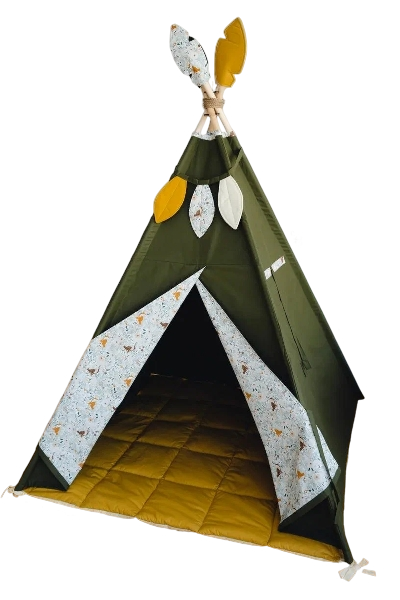 Игровая палатка "Малышу по шалашу", текстиль, 120 см x 120см x 145 см