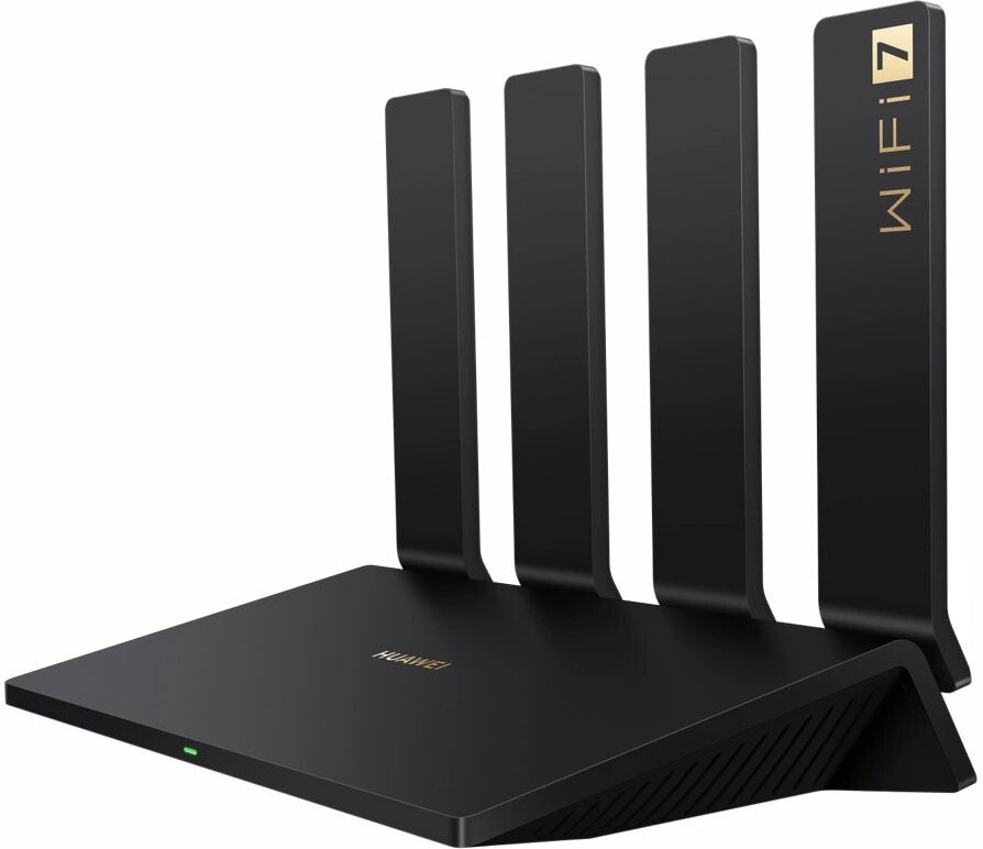 53030DEM \ Wi-Fi роутер Huawei WiFi BE3 Pro YGJN- BE33, Wi-Fi 7, BE3600, 2.4/5ГГц, 4 WAN/LAN, чер