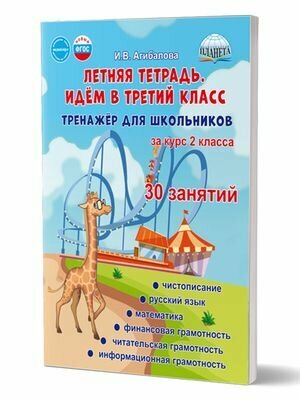 Летняя тетрадь Идем в третий класс Тренажер для школьников за курс 2-го класса (Агибалова) 2024