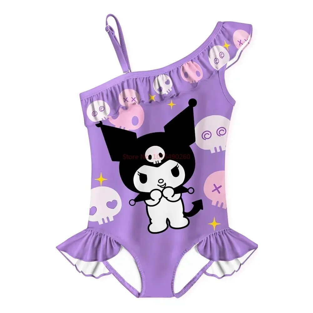 Купальник Kuromi для девочки 6-12 лет
