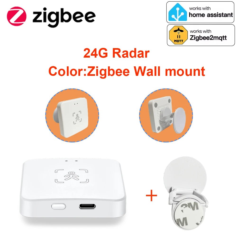 Haozee Human Presence Sensor Zigbee 24G Zigbee